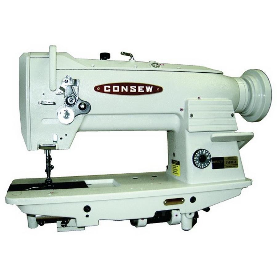 Consew 255RB‑3 Triple‑Feed Heavy Duty Lockstitch Machine with Servo ...